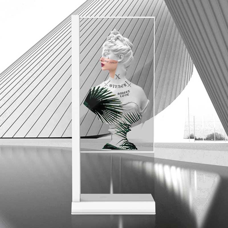 Transparent OLED Signage Manufacturer | DisplayMan Official